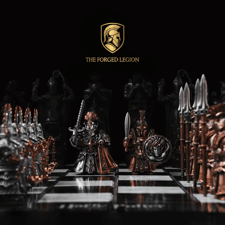 MASTER CHESS PIECES SET (NO BOARD) – The Forged Legion
